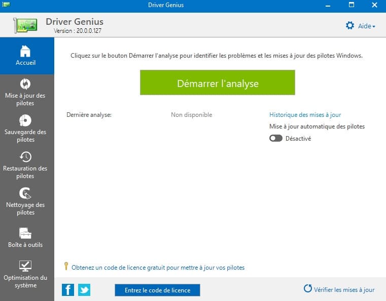 Driver Genius Avis : Meilleur Logiciel de Màj de Drivers
